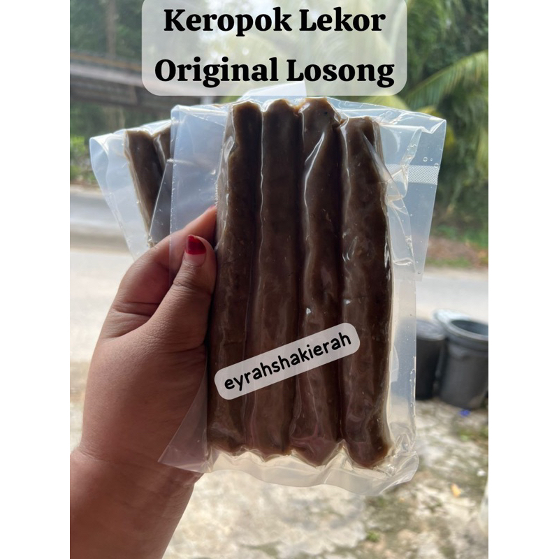 Keropok Lekor Original Losong ( sos disediakan )4btg besar sikit 5btg ...