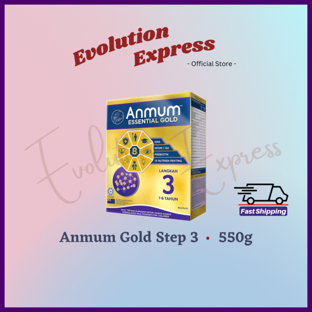 Anmum Essential Gold Step 3 (550g) 1-6 years Exp 10/2024 | Shopee Malaysia
