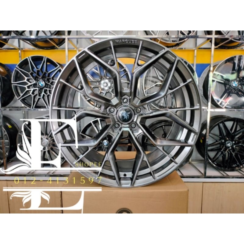NEW SPORT RIM 20 INCH RM4000 1SET 4PC RIM VELLFIRE CX5 X50 (KENA BELI ...