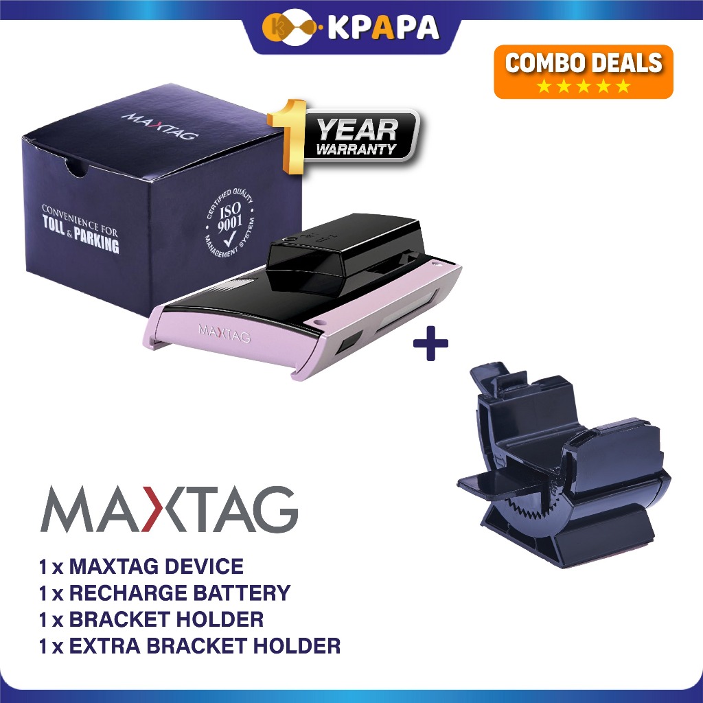 Lavender Peuple Original Max tag Smart Max Tag Maxtag Touch n Go TNG ...