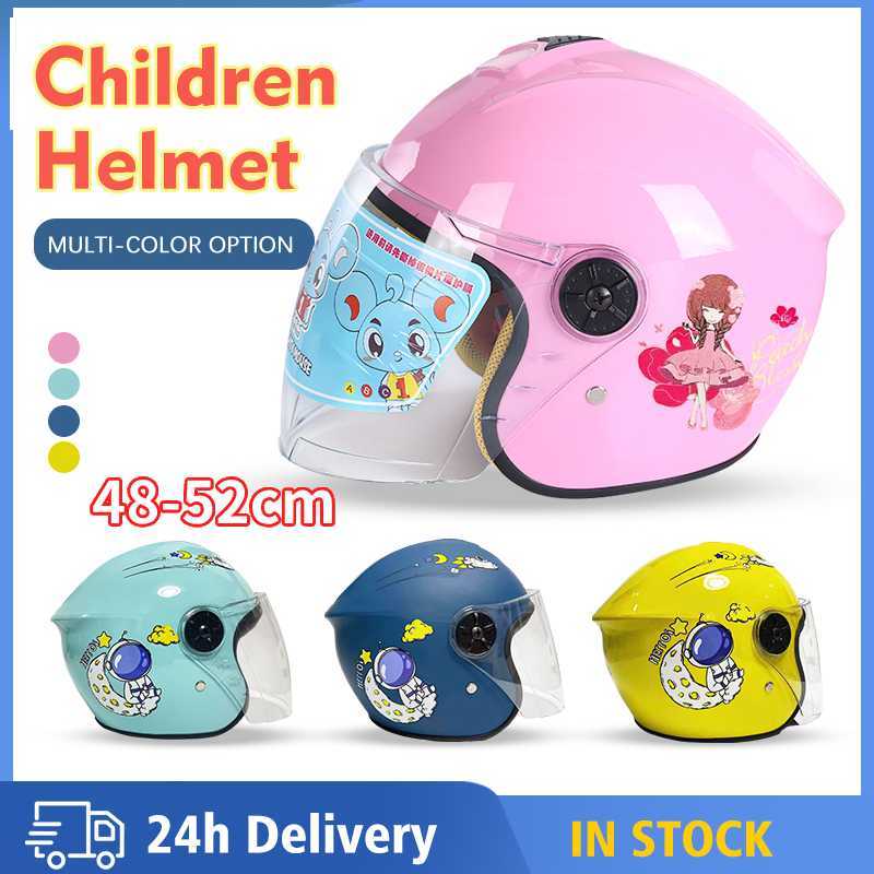 🔥Kids Safety Helmet Budak 2-14 Ages Children Helmet Basikal Cycling ...
