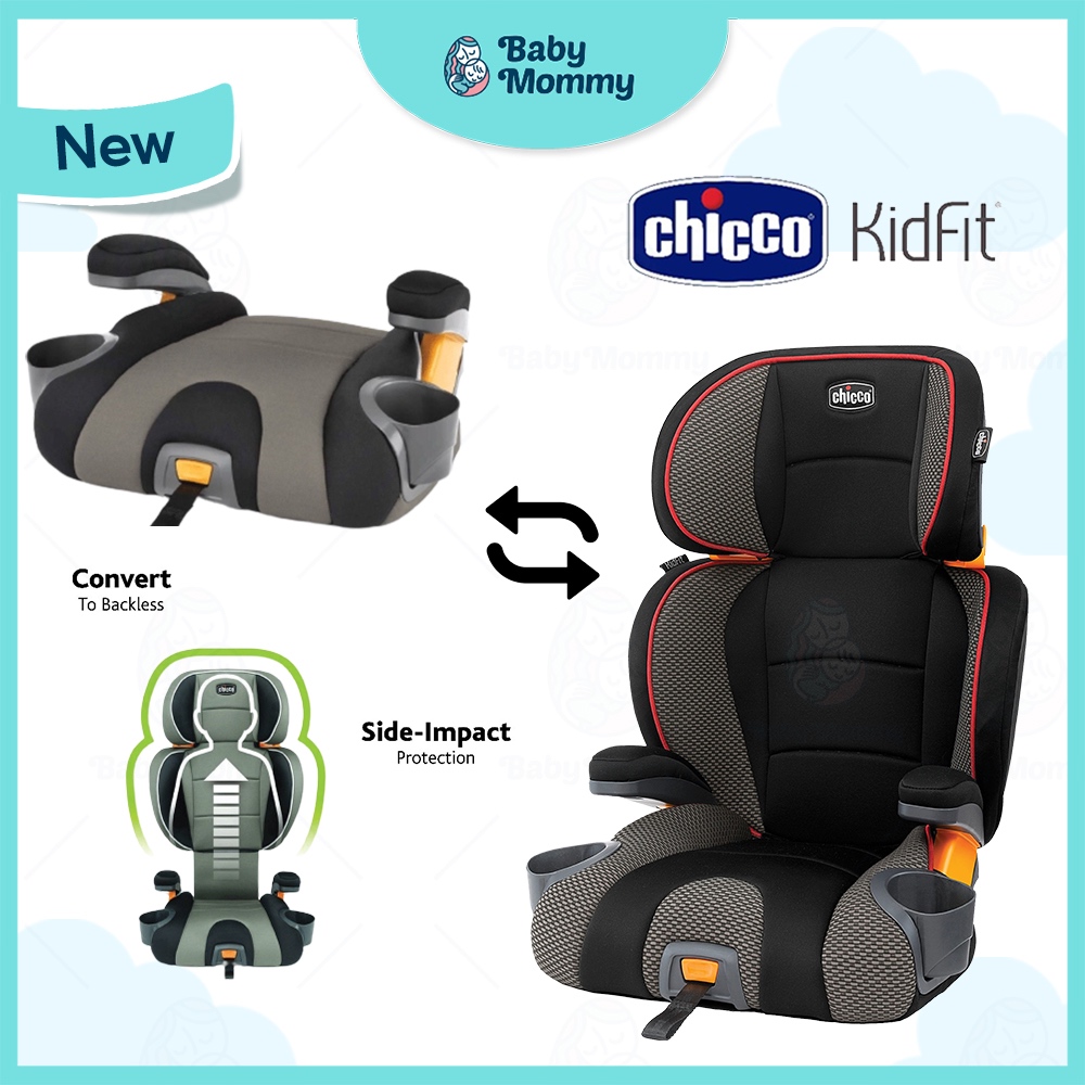 🇲🇾 Ready Stock 💯 Chicco KidFit 2-in-1 Belt Positioning Booster Car Seat ...
