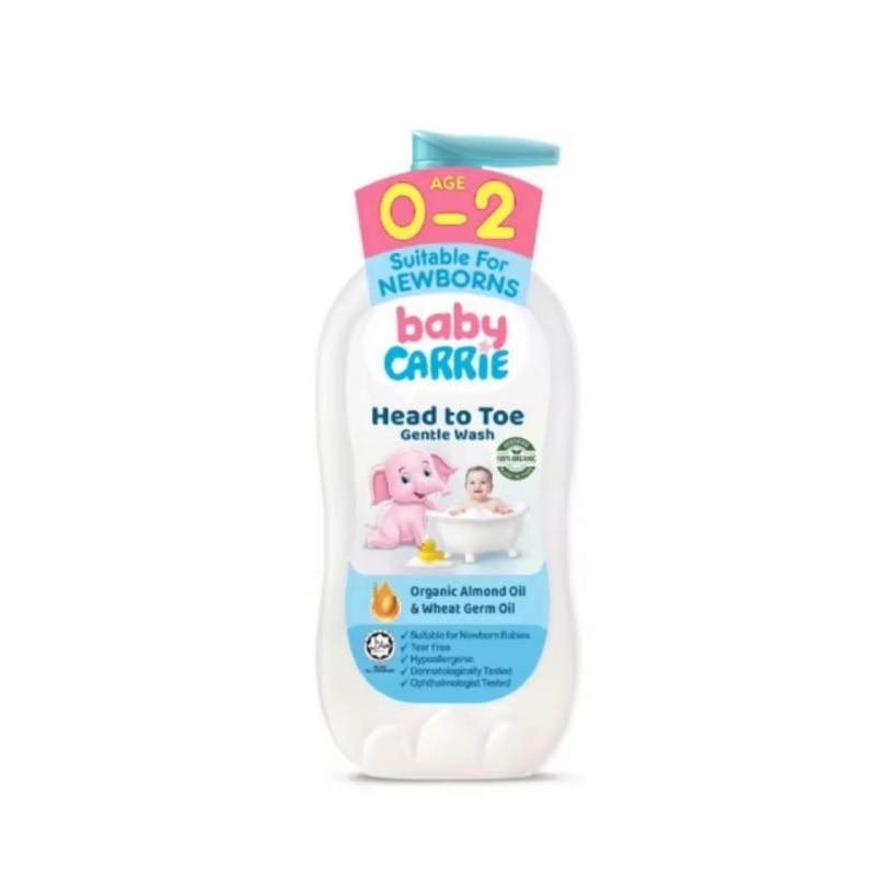 Baby CARRIE Head To Toe Gentle Wash Suitable for Newborns (500g ...