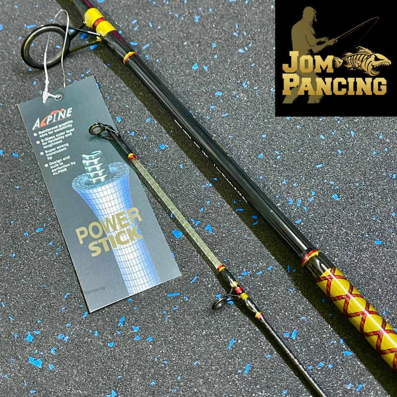 【Jom Pancing】EXORI HUNTER STICK PRAWN ROD UDANG ALPINE POWERSTICK ...