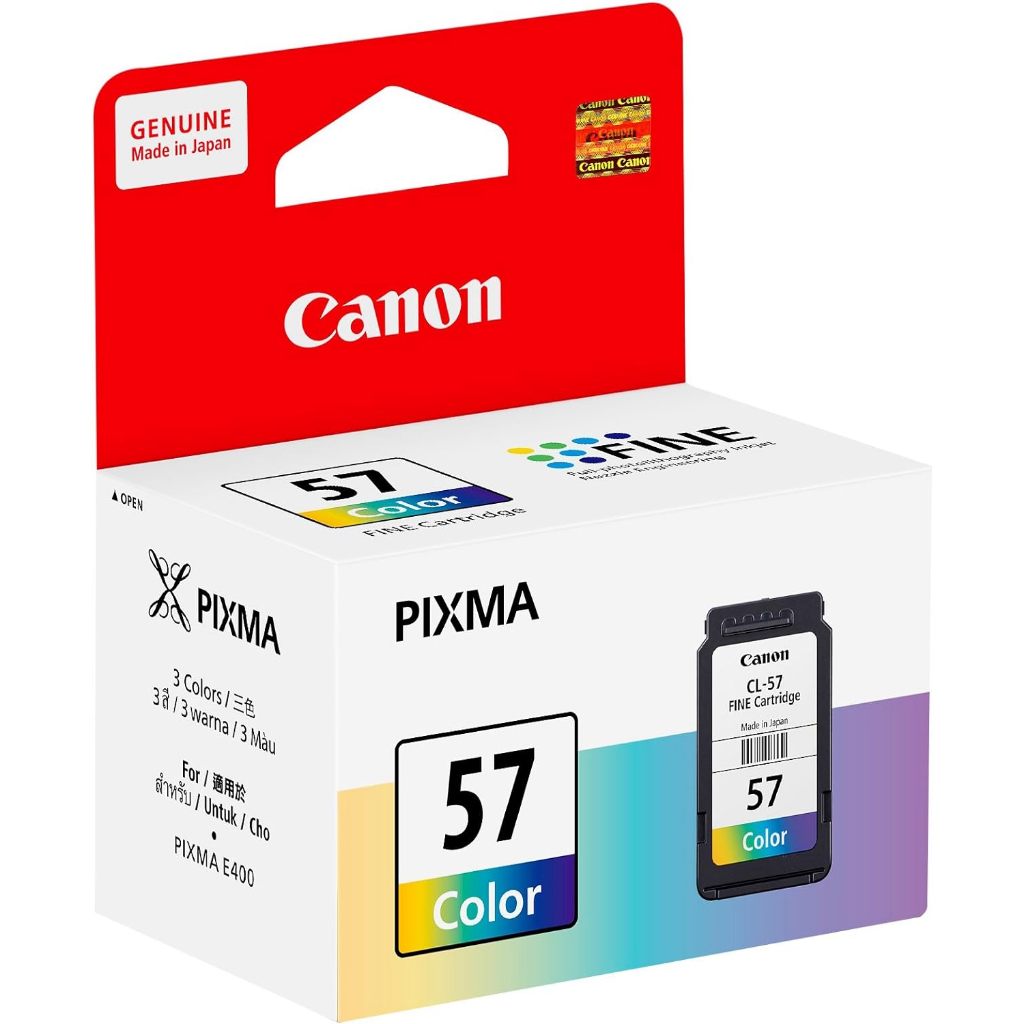 Canon CL-57 Colour FINE Cartridge 13ML (3PCS) | Shopee Malaysia