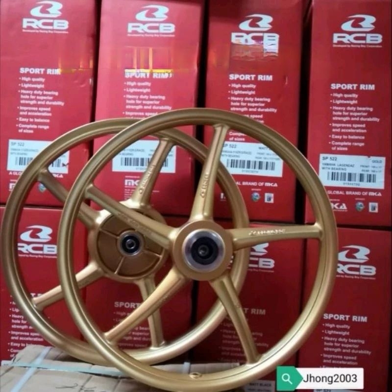 RCB SP522 SPORT RIM LC135 /LAGENDA 110/LAGENDA115/WAVE110/WAVE100/DREAM ...
