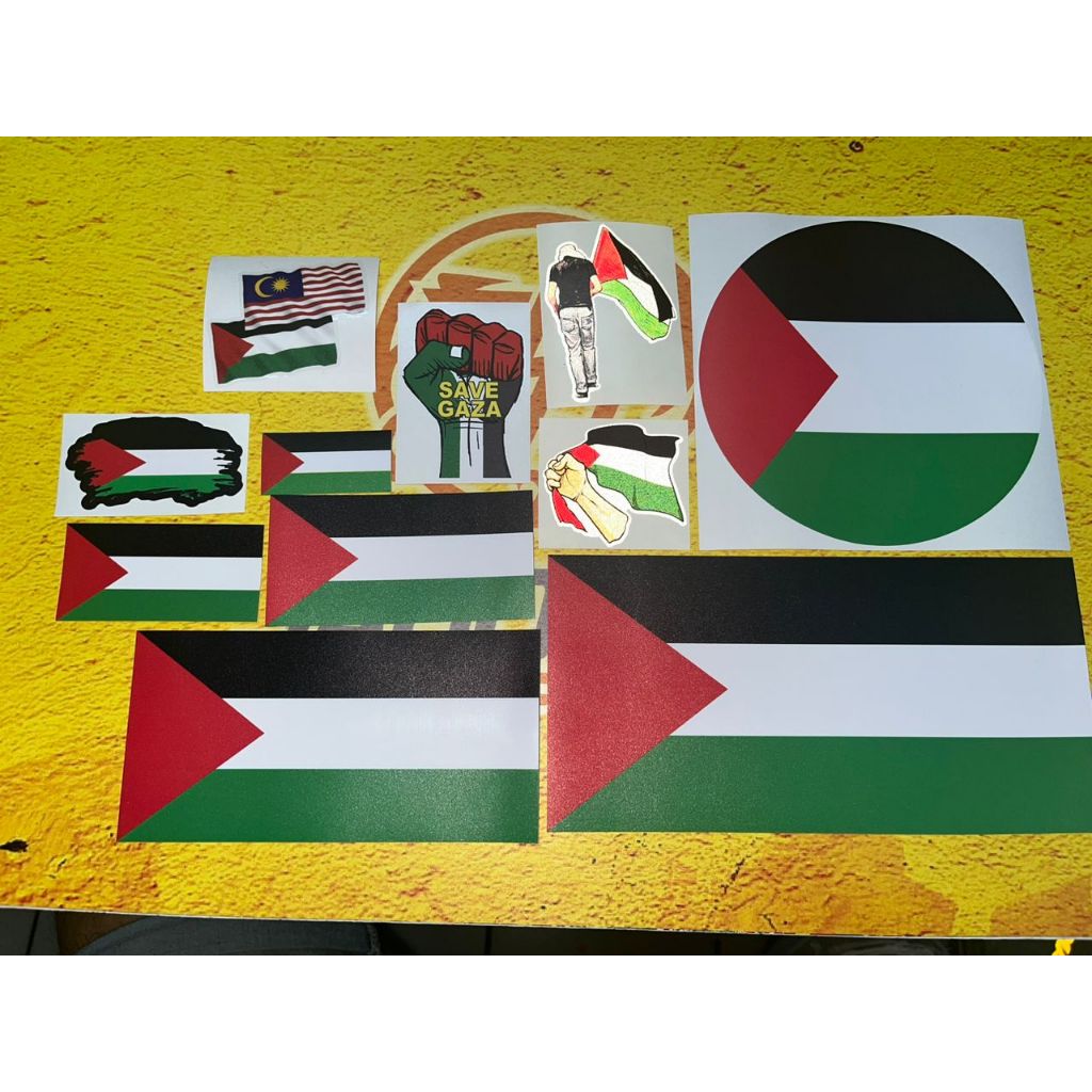 Sticker Palestine Save Gaza【HIGH QUALITY】 | Shopee Malaysia