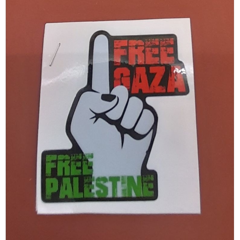 Sticker Free Gaza Free Palestine Pantulan cahaya | Shopee Malaysia