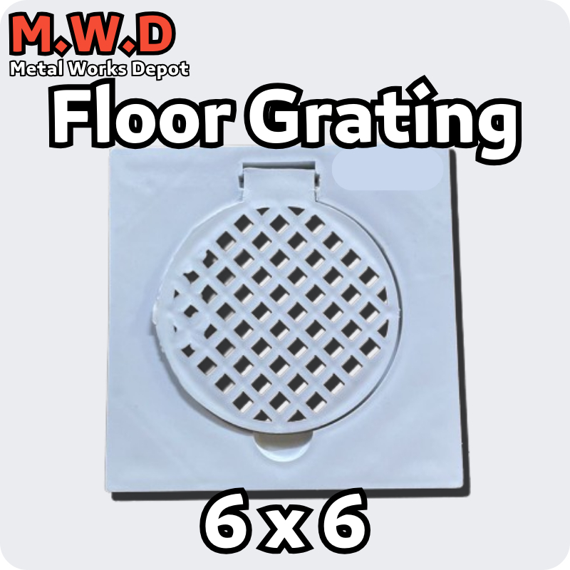 PVC Floor Grating PVC Floor Trap 6inch x 6inch (145mm x 145mm) & 4inch ...
