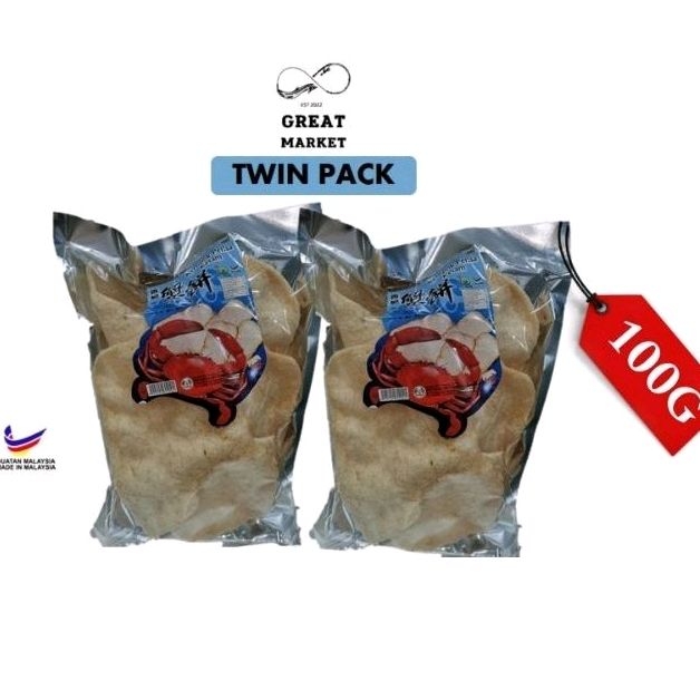 GM Crispy Crab | Keropok Ketam_Twin Pack Set | Shopee Malaysia