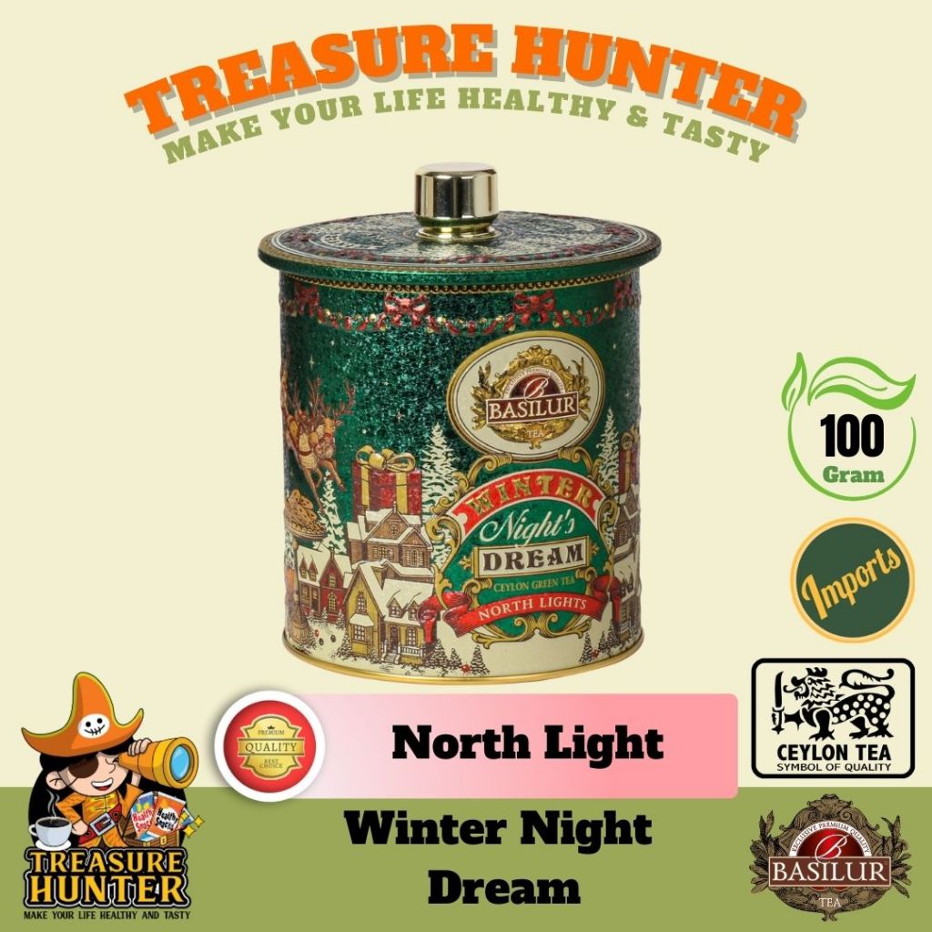 Basilur Winter Night Dream - North Light 100gram Tea Leaf | Shopee Malaysia