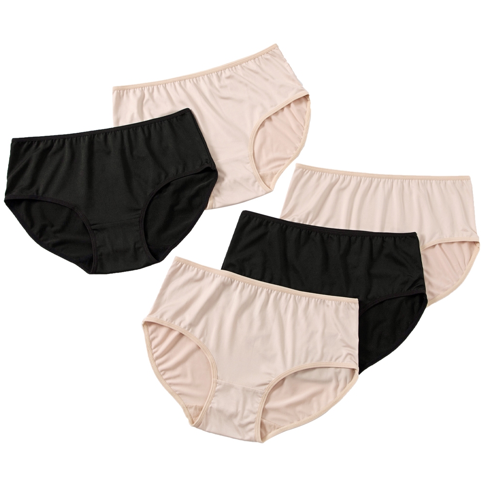 Young Hearts Young Curves Basic Microfiber 5-Pack Maxi Panties Set C04-100626 | Shopee Malaysia