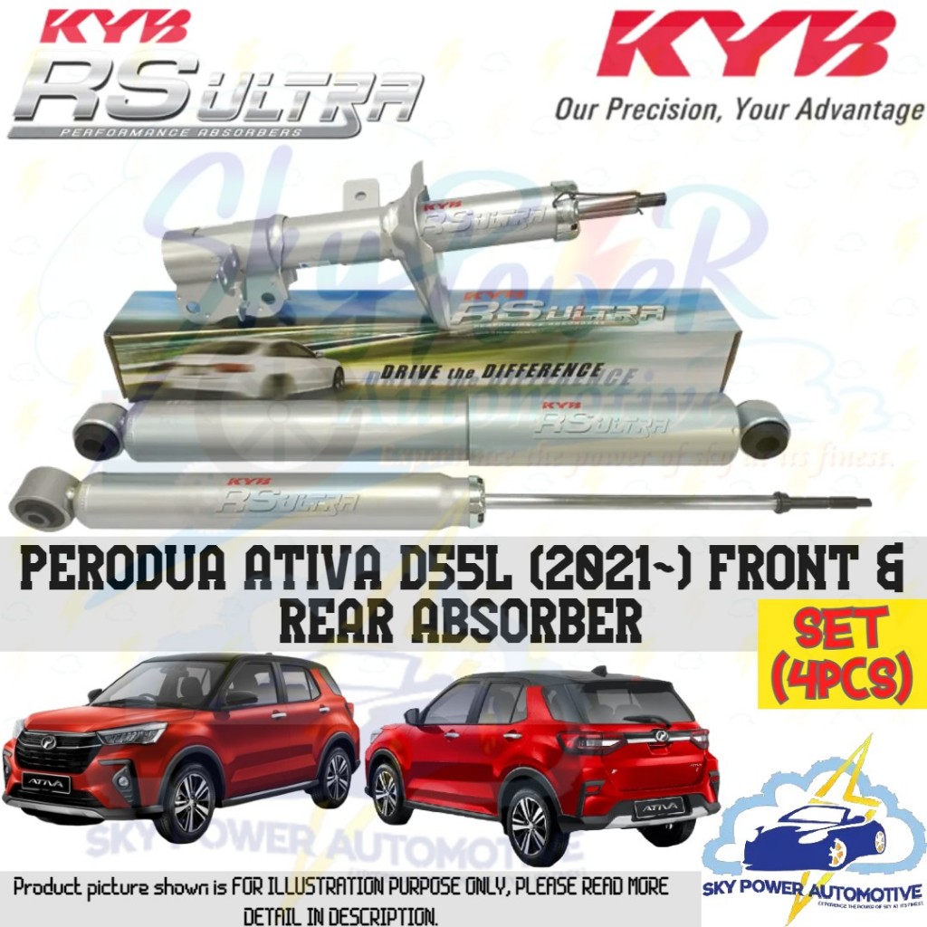 PERODUA ATIVA D55L (2021~) KAYABA KYB RS ULTRA HEAVY DUTY & HIGH ...