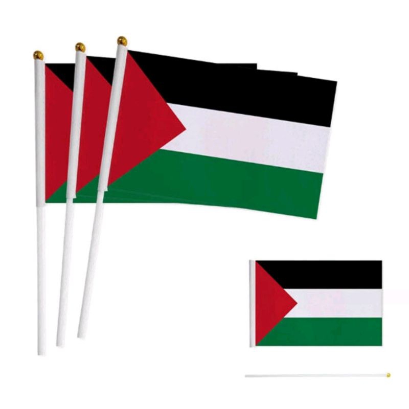 (20x28cm) Palestine Hand Flag Solidarity bendera Palestine | Shopee ...