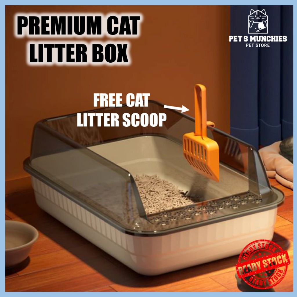 Large Cat Litter Box Bekas Pasir Kucing Besar Cat Toilet Kucing Cat ...