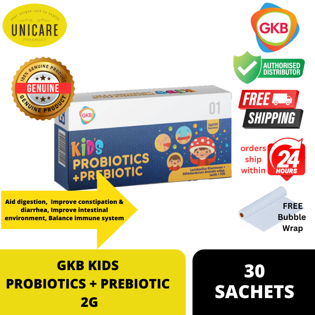 GKB KIDS PROBIOTICS + PREBIOTIC (2G X 30'S) | Shopee Malaysia