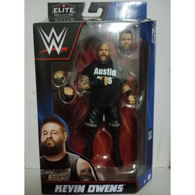 Mattel WWE Elite 101 Kevin Owens Wrestling Action Figure | Shopee Malaysia