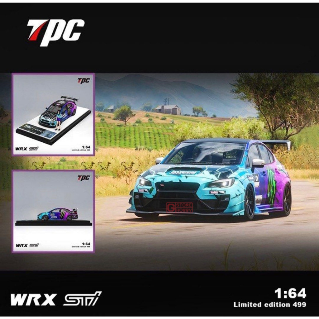 TPC 1/64 Subaru WRX STI Hoonigan x Monster energy | Shopee Malaysia