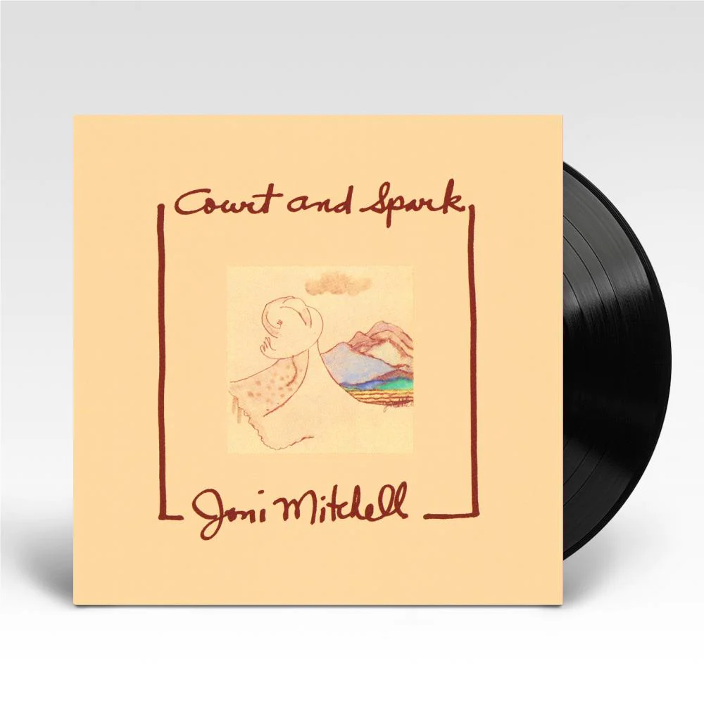 Joni Mitchell Court And Spark Vinyl Shopee Malaysia