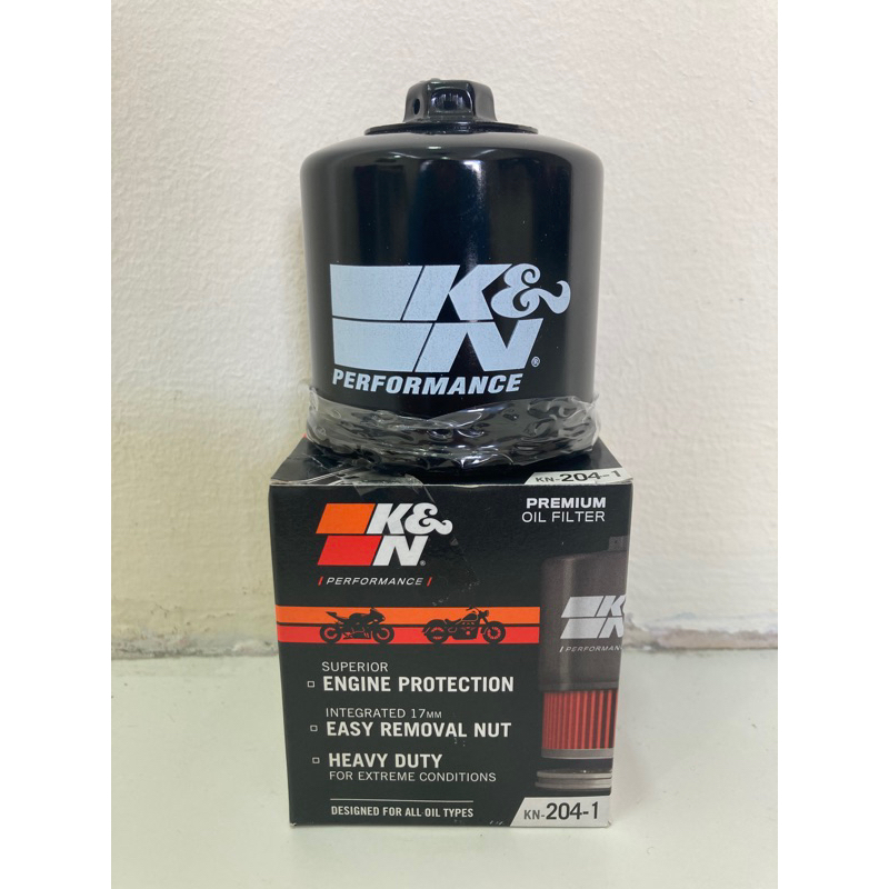 K&N Oil Filter (KN-204-1) R25, MT07, MT09, CBR600RR, CB650F (Original K ...