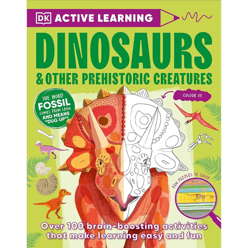 Active Learning Dinosaurs and Other Prehistoric Creatures / Stars and ...