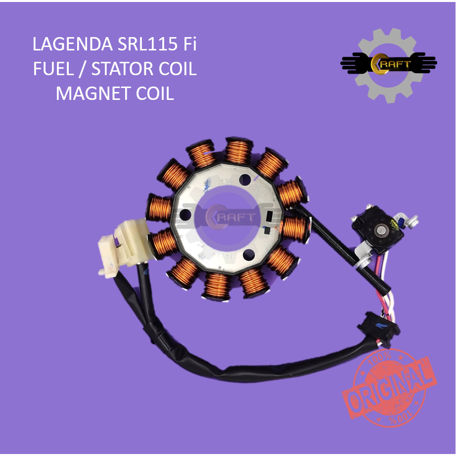 Yamaha SRL115 Fi 1DY-H1410-00 Fuel Coil / Magnet Coil / STATOR Coil 100 ...