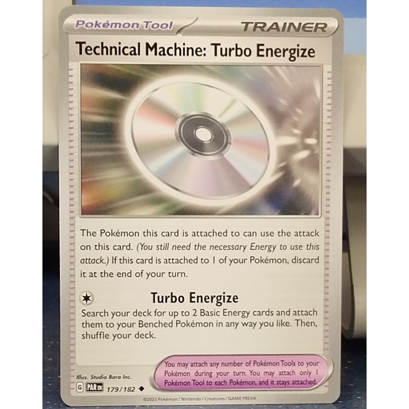 Original Pokemon TCG - Technical Machine : Turbo Energize | Shopee Malaysia