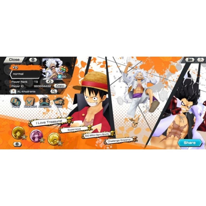 One Piece Bounty Rush EXTREME FIGURINE Gear 5 NIKA MAX Shanks MAX ...
