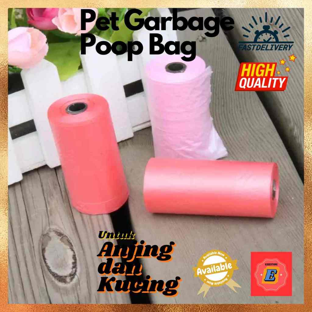 Pet Dog Poop Disposable Eco Friendly Cheap Plastic Bag Refill Roll Cat ...