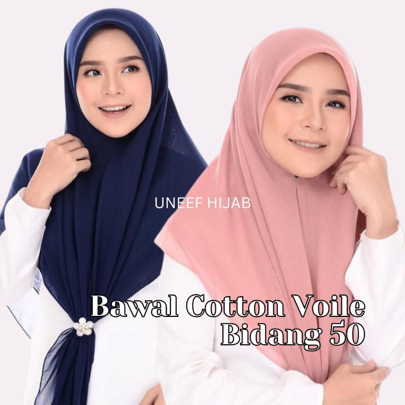 BAWAL COTTON VOILE BIDANG 50 BUCU TAJAM | Shopee Malaysia