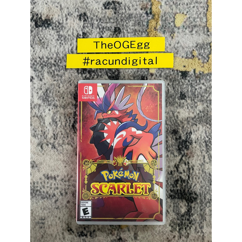 (USED) Pokemon Scarlet | Shopee Malaysia