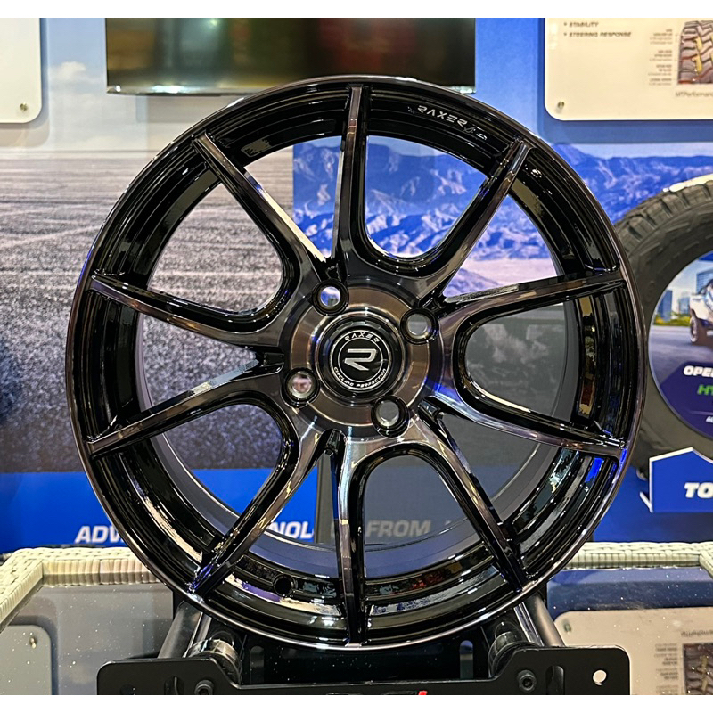 Raxer HR5 15X7 4H100 Tinted Black Rim | Shopee Malaysia