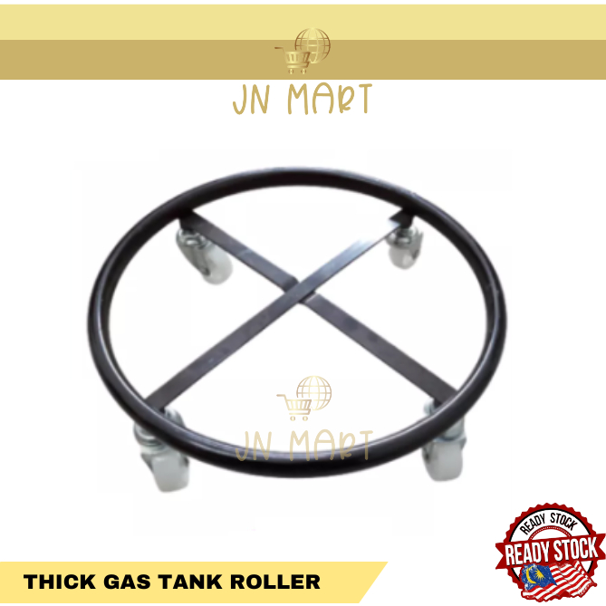 Heavy Duty Thick 4 Wheel Gas Tank Holder stand / Gas Stand with wheels ...