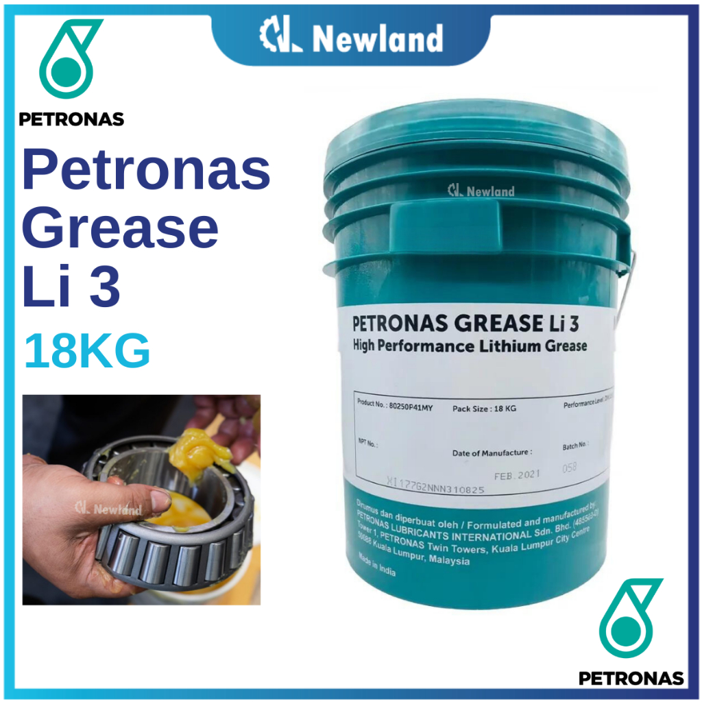 Petronas Grease Li 3 18kg (Previously Petronas Gris LS /Petronas LS ...