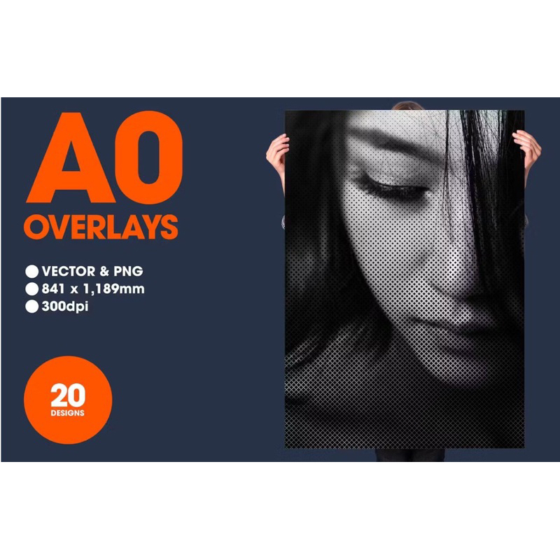 A0 - LARGE OVERLAY EFFECTS - EPS / PNG (Adobe Photoshop / Adobe ...