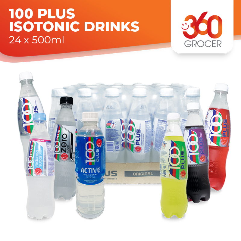 100 PLUS ISOTONIC DRINKS - 24 x 500ml | Shopee Malaysia