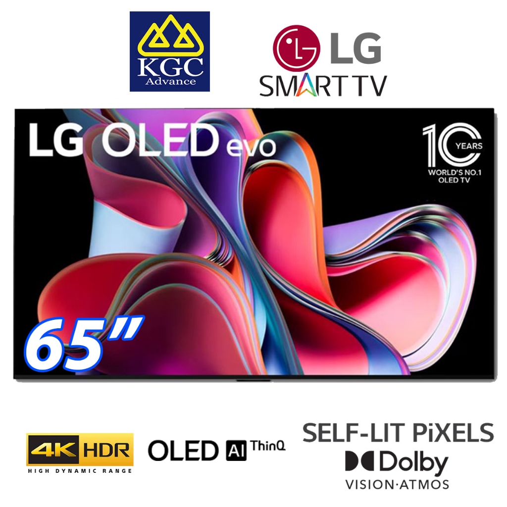 LG OLED Evo G3 Gallery Edition 120Hz Dolby Vision & HDR10 4K UHD Smart ...