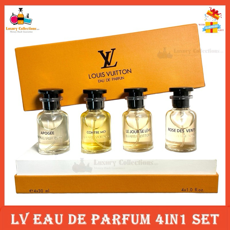 🔶🆕 Lv Les Parfums 4in1 Perfume Gift Set 4x30ml For Women By ...