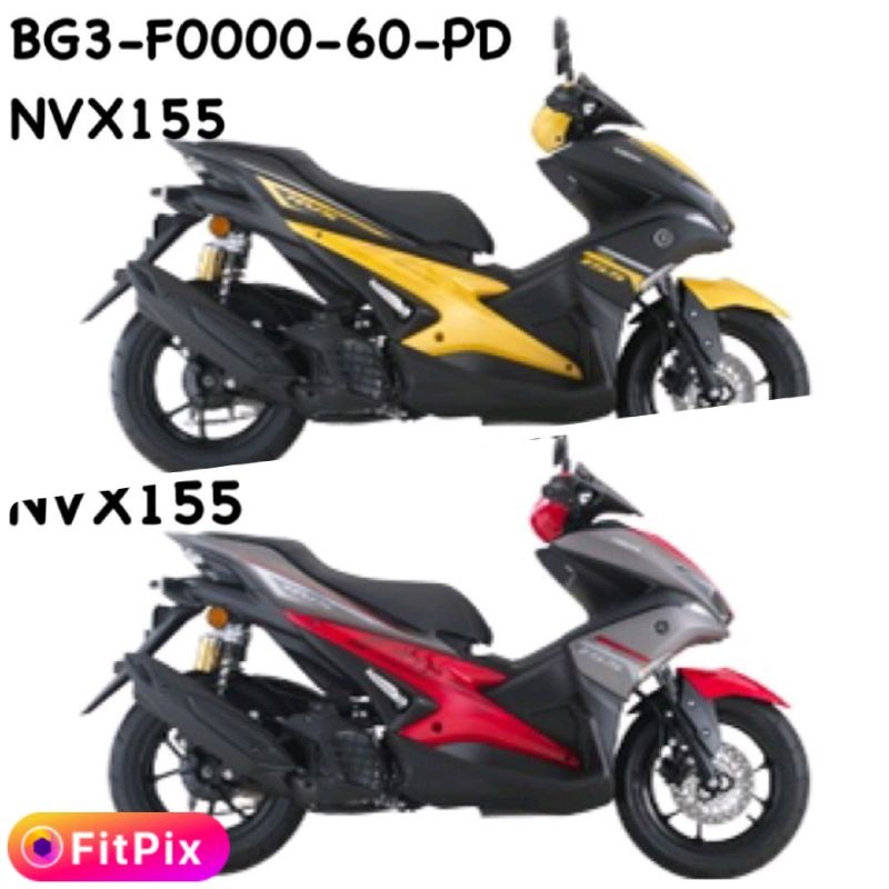 COVER SET NVX YAMAHA ORIGINAL` | Shopee Malaysia