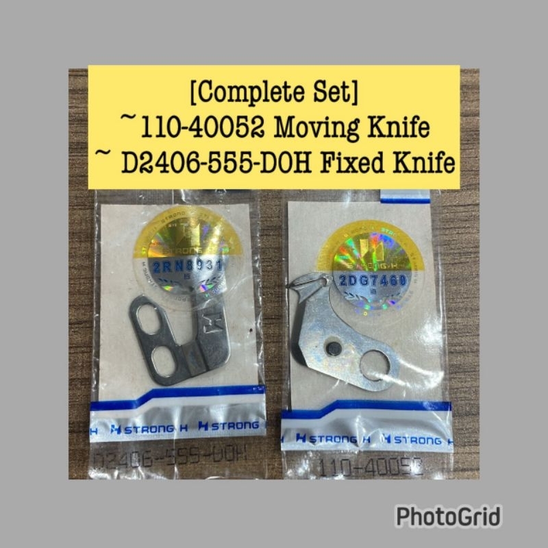 Moving Knife & Fixed Knife (Complete Set) | Shopee Malaysia