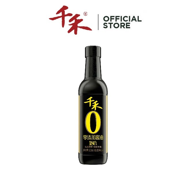 QIANHE 千禾 Premium Soy Sauce 180 Days 500ml 千禾零添加180天酱油 (Zero Additives ...