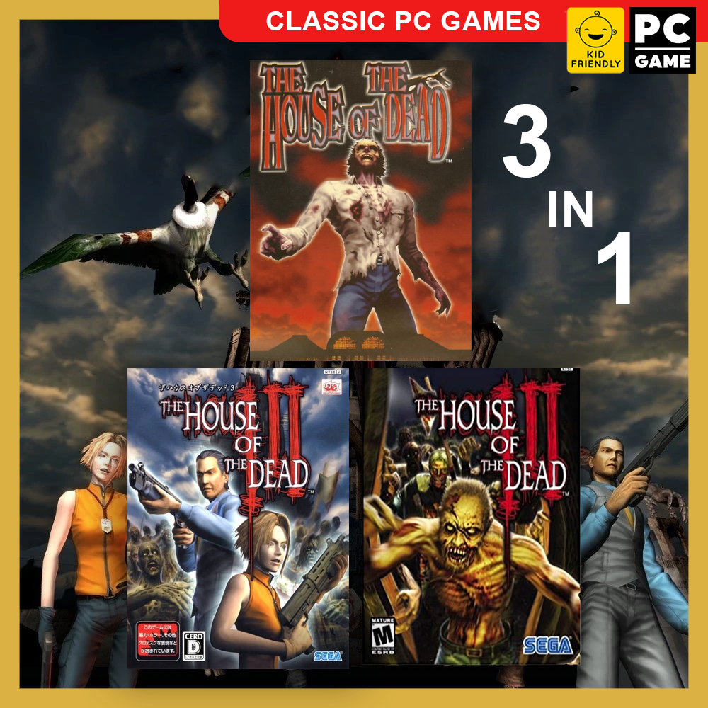 The House of the Dead Collection 3 in 1🔥Classic Nostalgic PC Games ...