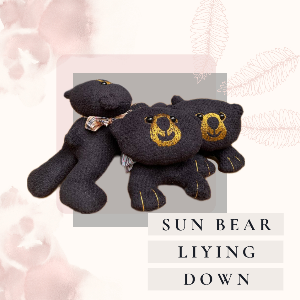 Sun Bear Laying Down - BSBCC | Shopee Malaysia