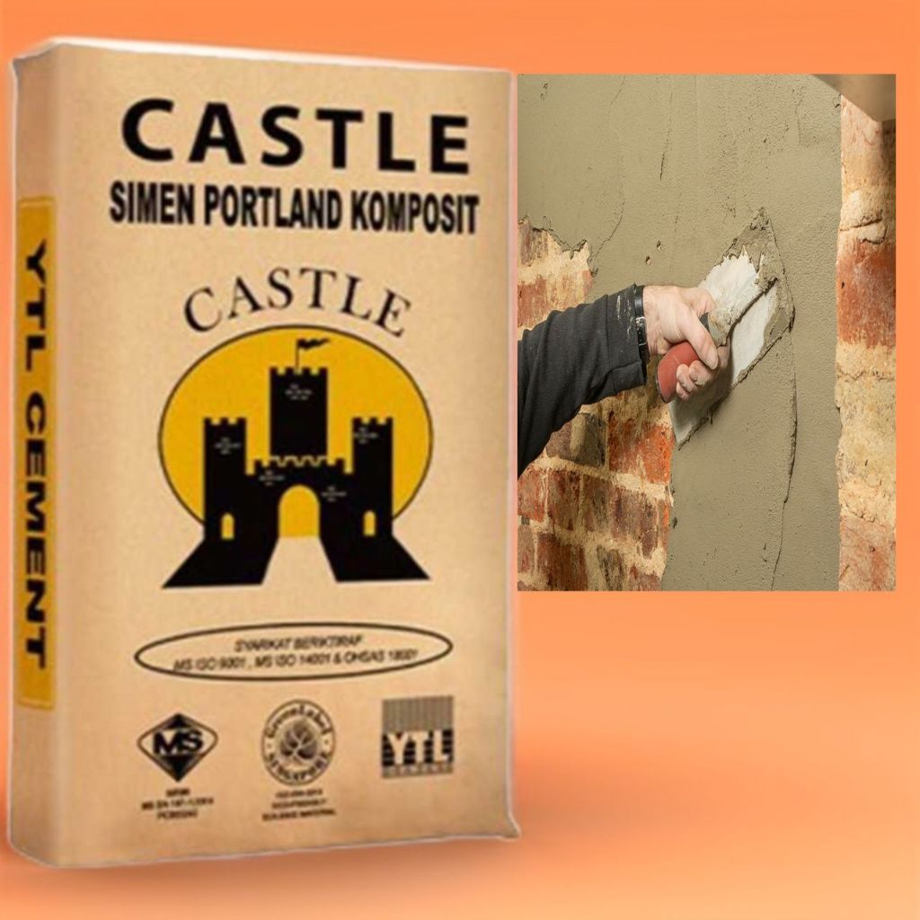 YTL CEMENT SIMEN FOR PLASTERING , MIXING , CONCRETES | Shopee Malaysia