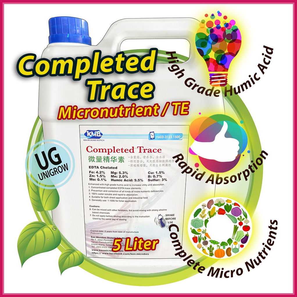 (5 Liter) Complete Trace Micronutrients Trace Elements Ken Microbes ...