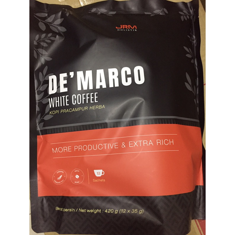 De,Marco White Coffee JRM Jamu Ratu Malaya | Shopee Malaysia