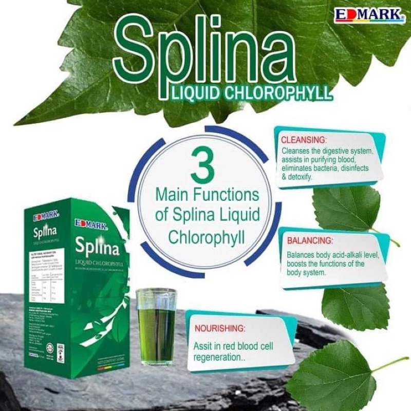 Splina Pure chlorophyll 500ML | Shopee Malaysia