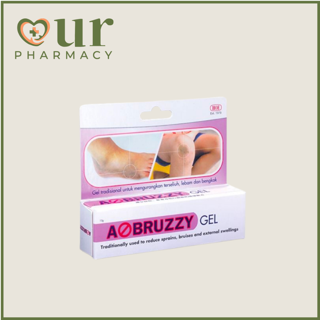 A-BRUZZY GEL : REDUCE SPRAINS, BRUISES AND EXTERNAL SWELLINGS (15G ...
