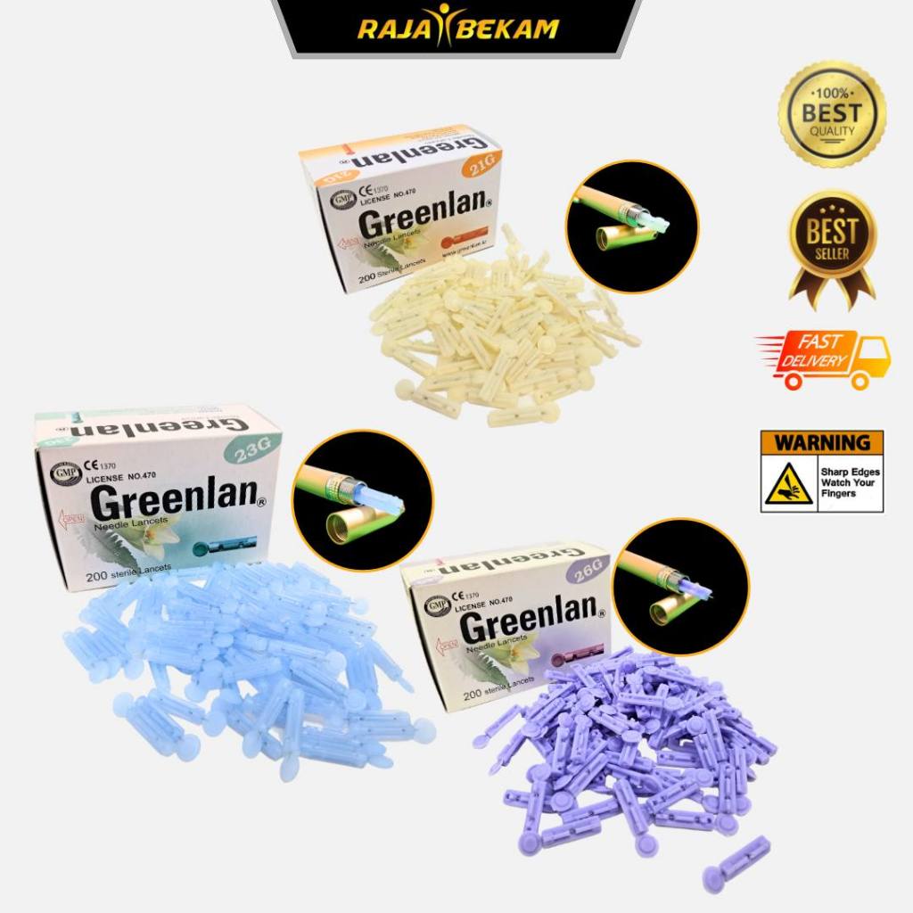 JARUM BEKAM GREENLAND/RAJA BEKAM LANCET NEADLES | Shopee Malaysia