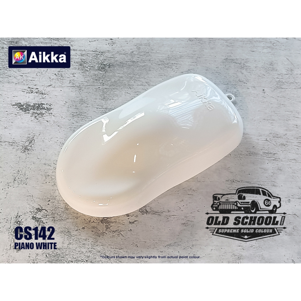 Aikka CS142 Piano White | Supreme Old School Solid Colour | Spray ...